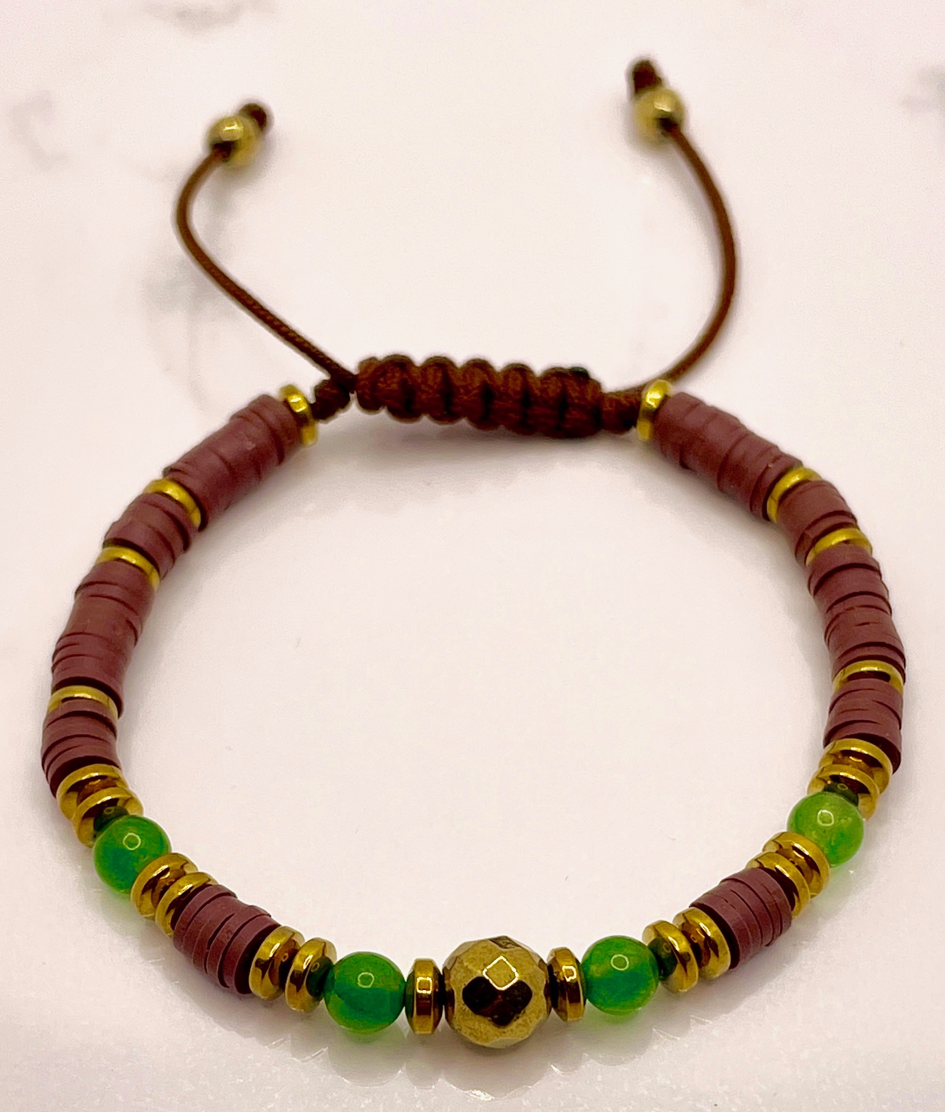 Jannah - Bracelet perles naturelles - Les malices de Sam