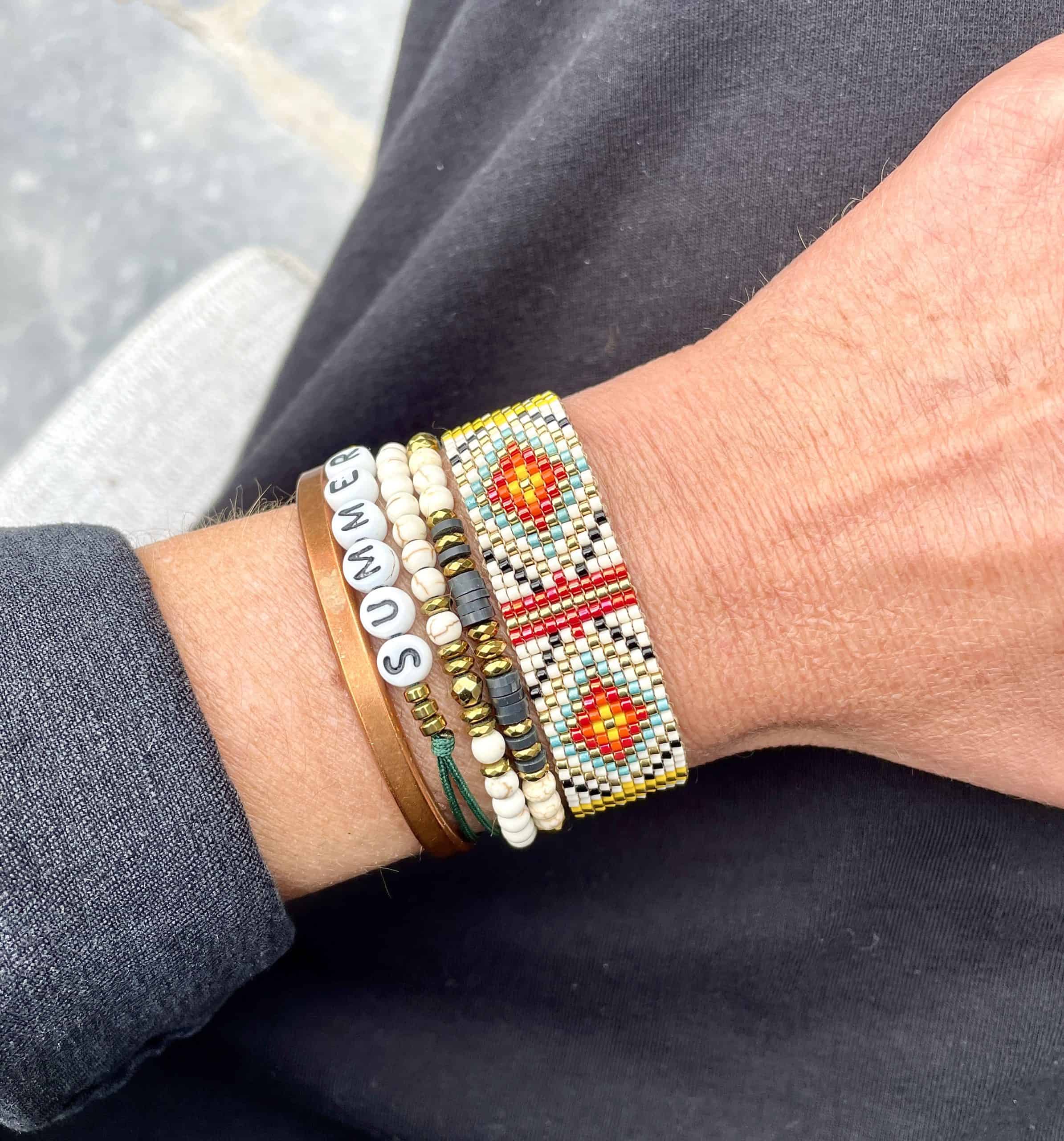 Ysé - Bracelet perles Miyuki - Les malices de Sam