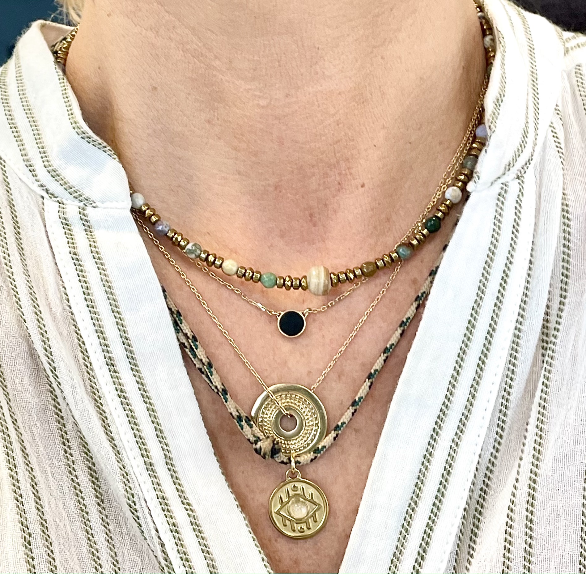 Philo - Collier perles naturelles - Les malices de Sam