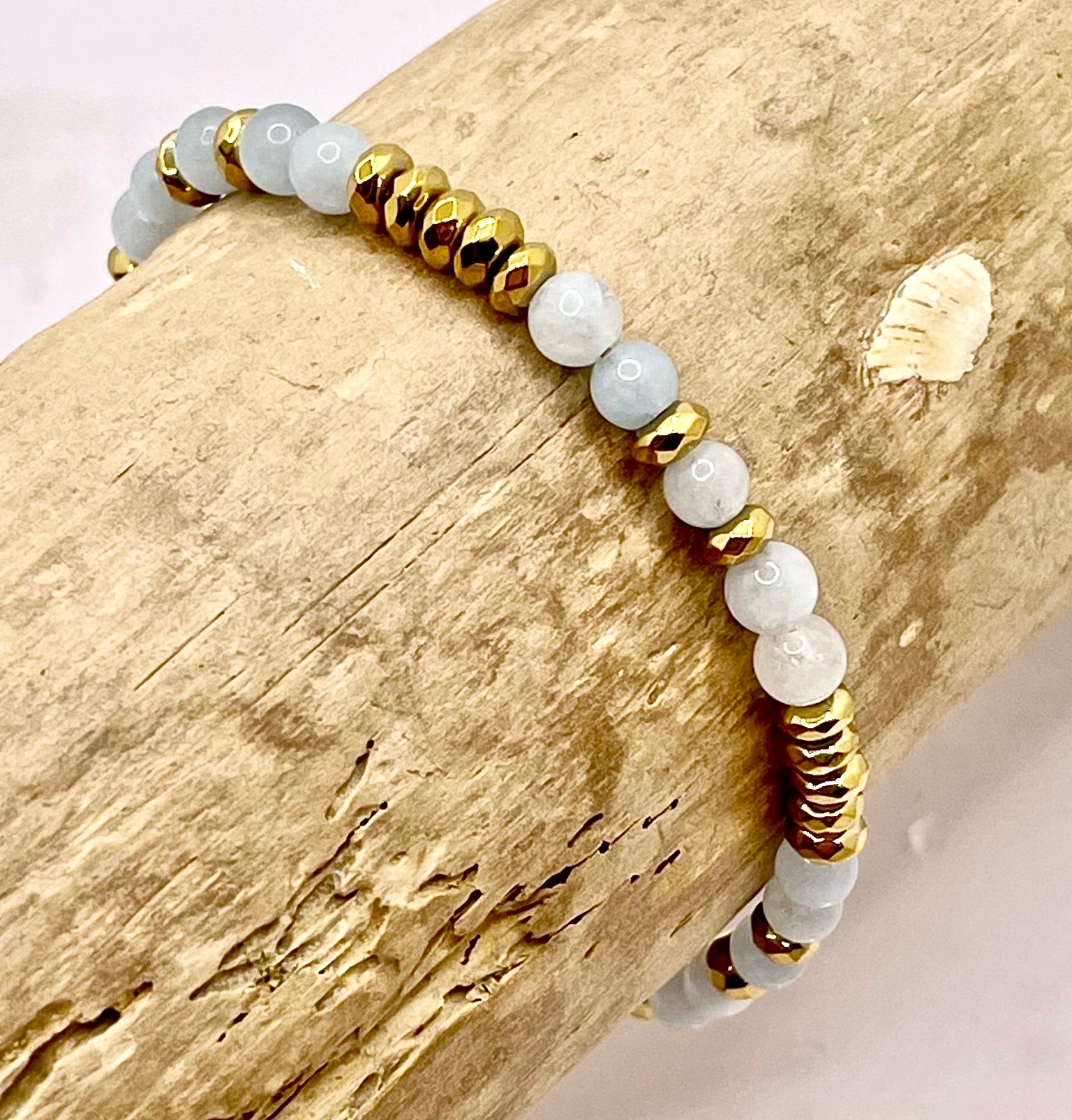 Nadja - Bracelet perles naturelles - Les malices de Sam