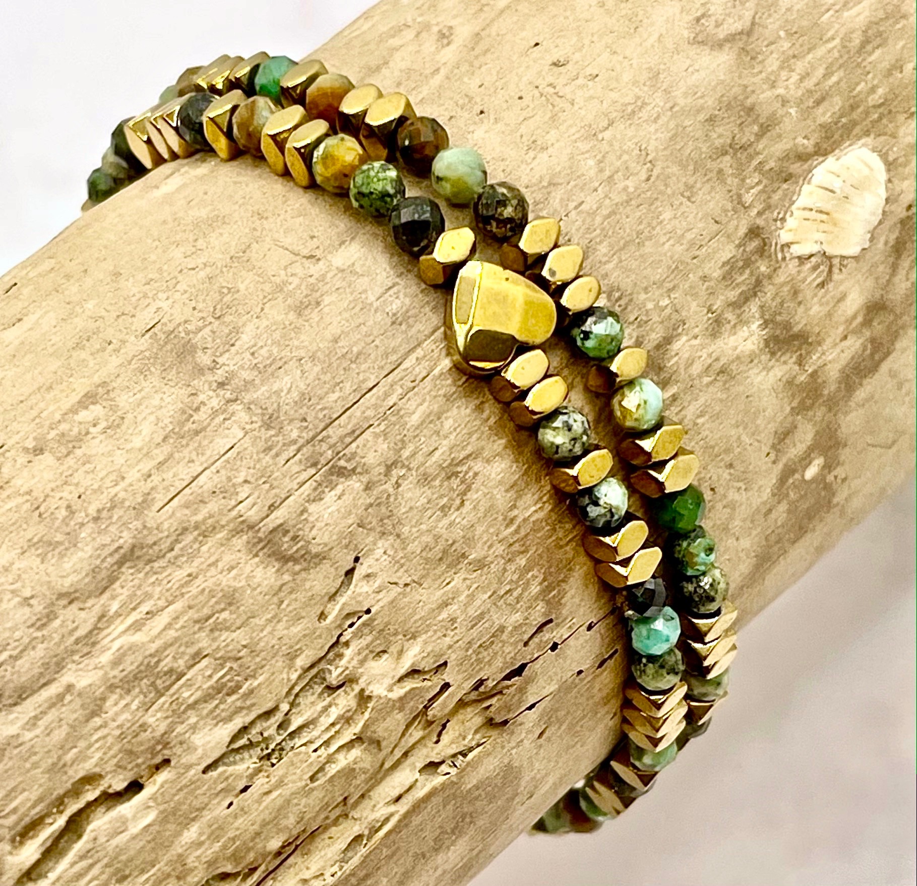 Nour - Bracelet perles naturelles - Les malices de Sam