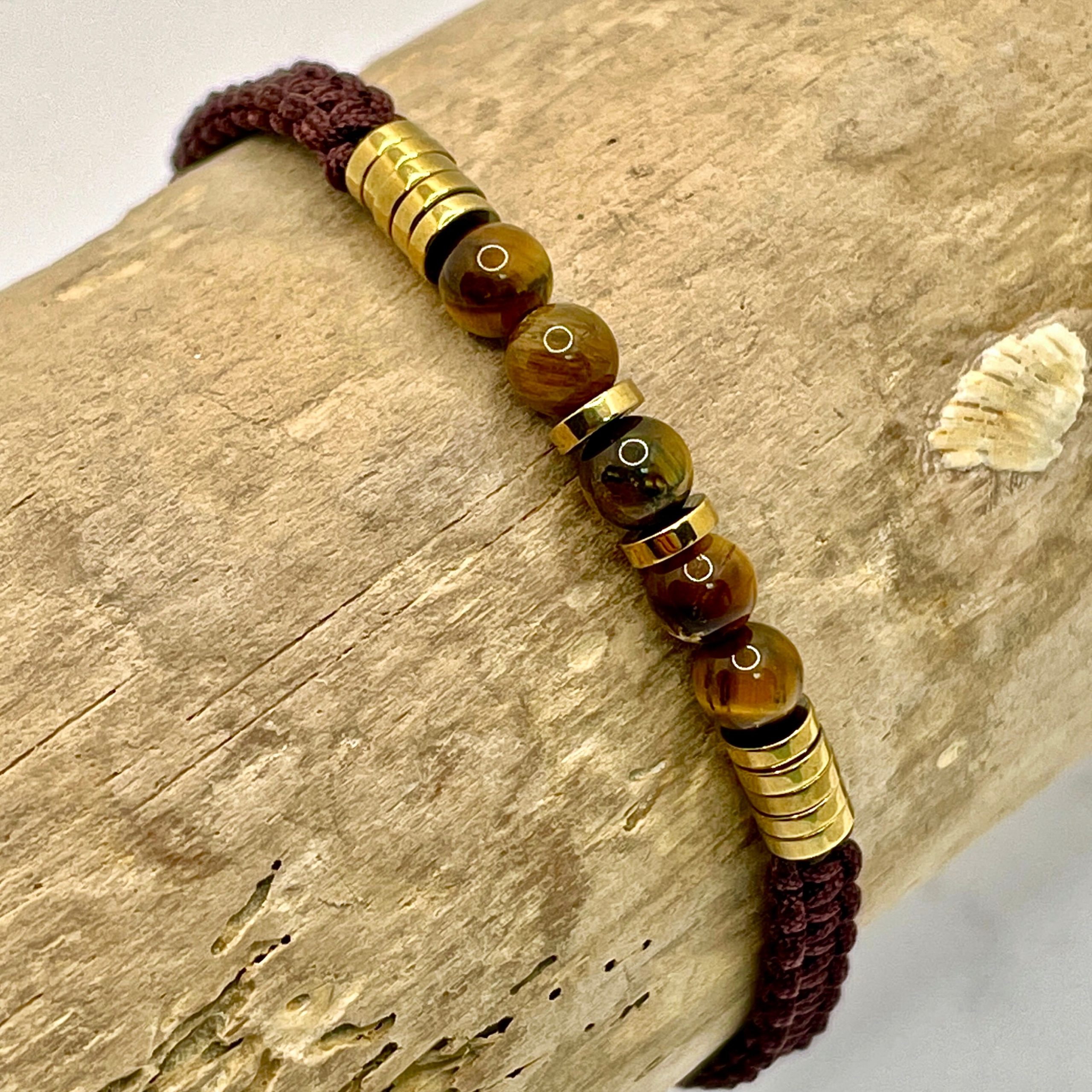 Sangha - Bracelet perles naturelles - Les malices de Sam